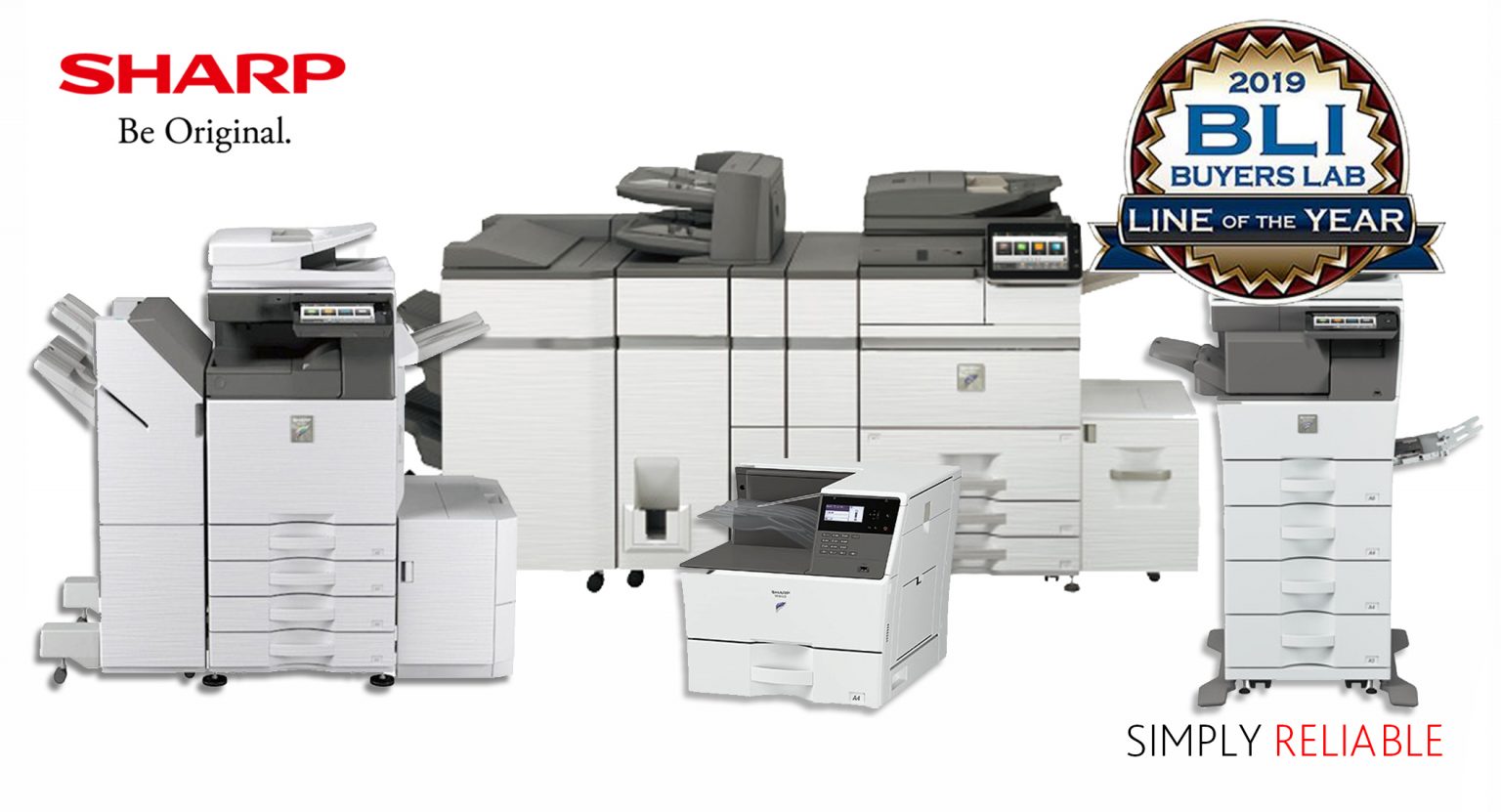 Sharp receives BLI’s coveted 2019 Copier MFP Line of the Year Award ...