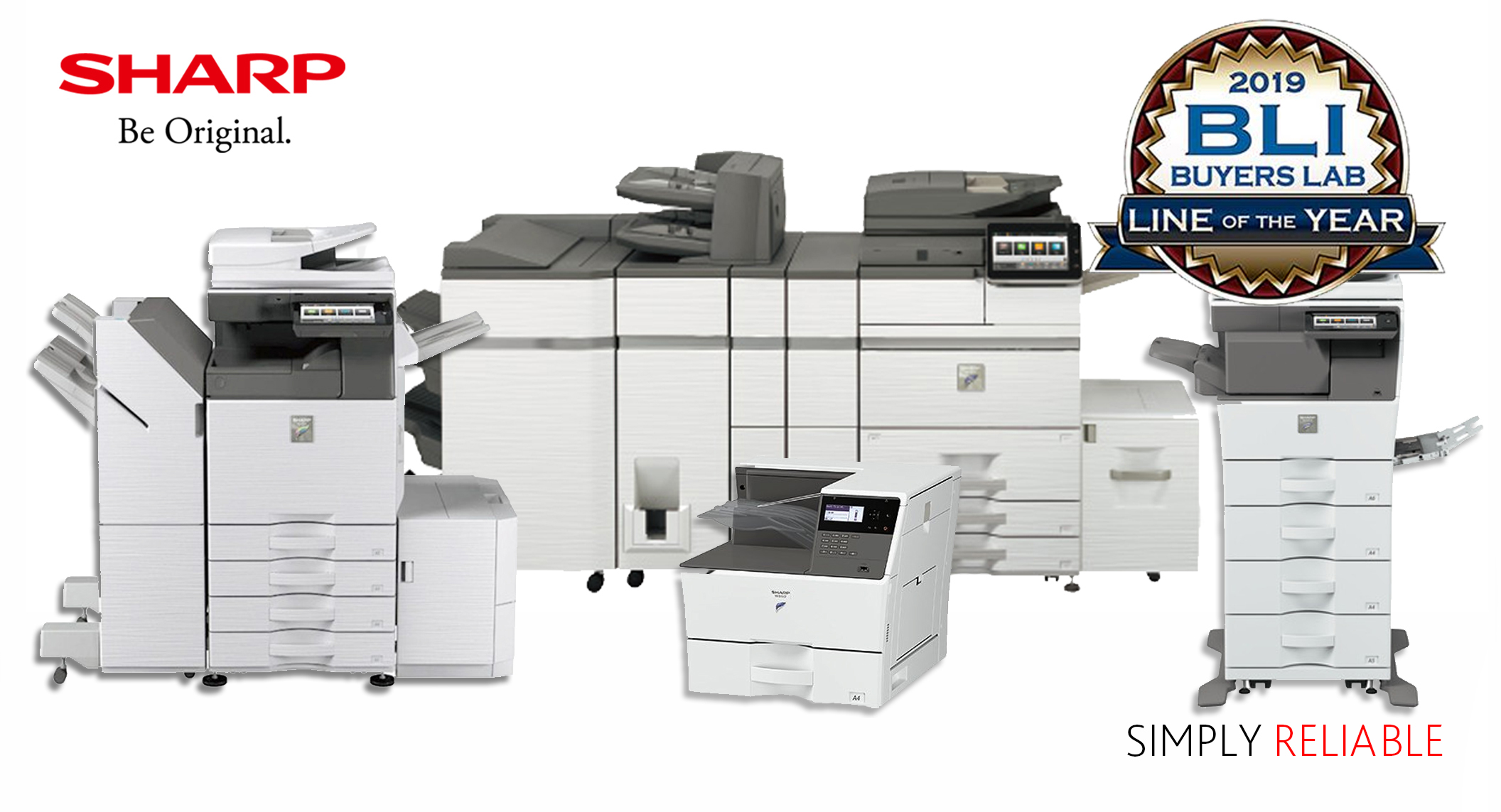 Sharp receives BLI’s coveted 2019 Copier MFP Line of the Year Award ...