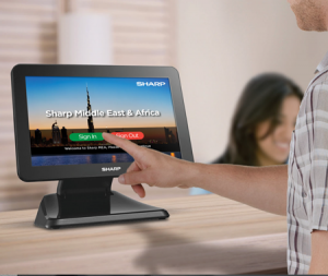 Sharp PN-E402 - Optimised Visitor Management System