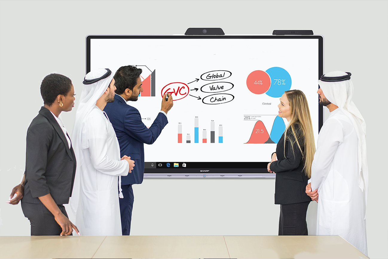 Sharp launches ‘Windows collaboration display’ - PN-CD701 - Sharp South ...