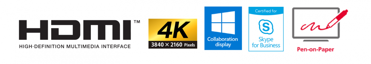 Sharp PN-CD701 | Windows collaboration display from Sharp - 70" 4K WCD