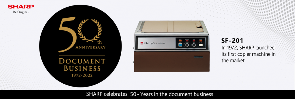 SHARP celebrates 50-years in the Document Business - Sharp South Africa